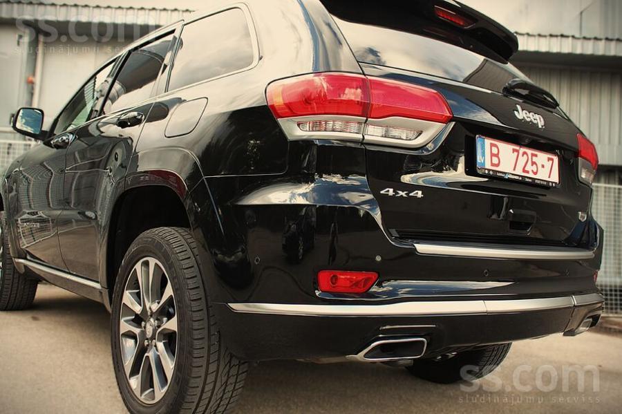 Melns Jeep Grand Cherokee 2020 Rīga, ar dzinēja tilpumu 3.00 L un nobraukumu 0 tūkst. km par 21990 €, foto 16 vietnē AUTOMOTO.COM.LV