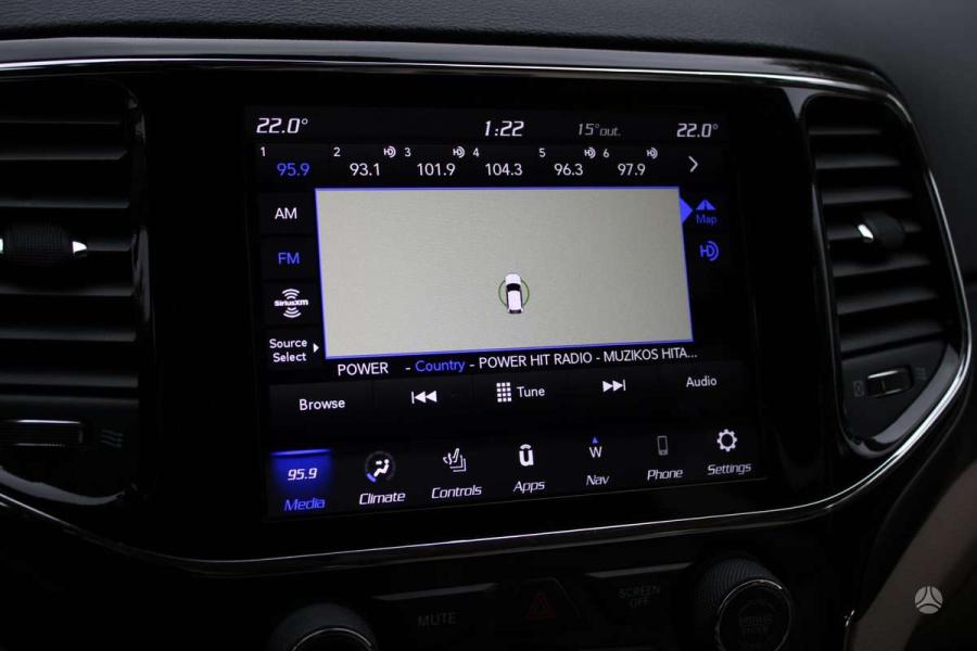 Melns Jeep Grand Cherokee 2022 Viļņa, ar dzinēja tilpumu 3.60 L un nobraukumu 74 tūkst. km par 21900 €, foto 17 vietnē AUTOMOTO.COM.LV