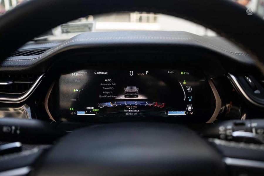 Melns Jeep Grand Cherokee 2023 Viļņa, ar dzinēja tilpumu 2.00 L un nobraukumu 49 tūkst. km par 39999 €, foto 19 vietnē AUTOMOTO.COM.LV