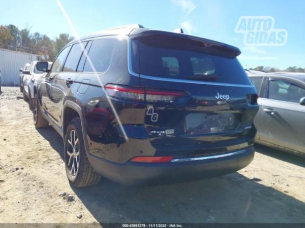 Melns Jeep Grand Cherokee 2024 Klaipėda, ar dzinēja tilpumu 0.00 L un nobraukumu 76 tūkst. km par 7100 €, foto 3 vietnē AUTOMOTO.COM.LV