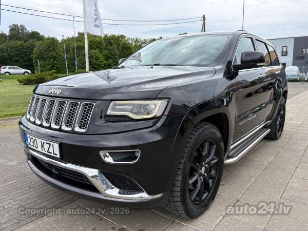 Black Jeep Grand Cherokee 2014 in Johvi, with an engine capacity of 3.00 L and mileage of 263 thousand km for 8700 €, photo 2 on AUTOMOTO.COM.LV