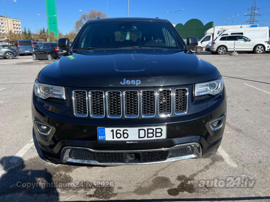 Black Jeep Grand Cherokee 2016 in Tartu, with an engine capacity of 3.00 L and mileage of 117 thousand km for 19900 €, photo 6 on AUTOMOTO.COM.LV