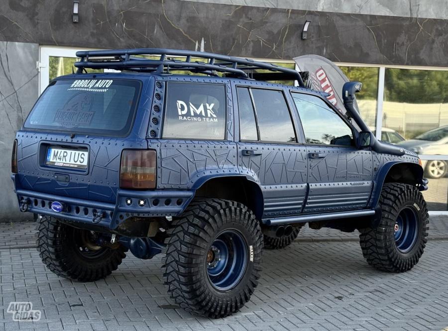 Blue Jeep Grand Cherokee 1996 in Radviliskis, with an engine capacity of 3.00 L and mileage of 400 thousand km for 16500 €, photo 9 on AUTOMOTO.COM.LV