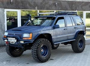Zils Jeep Grand Cherokee 1996 Radviliškis, ar dzinēja tilpumu 3.00 L un nobraukumu 400 tūkst. km par 15500 €, foto 4 vietnē AUTOMOTO.COM.LV