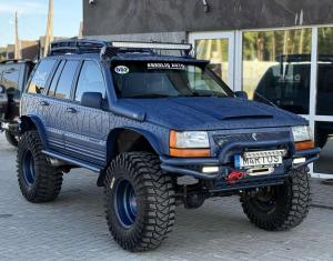 Zils Jeep Grand Cherokee 1996 Radviliškis, ar dzinēja tilpumu 3.00 L un nobraukumu 400 tūkst. km par 15500 €, foto 5 vietnē AUTOMOTO.COM.LV