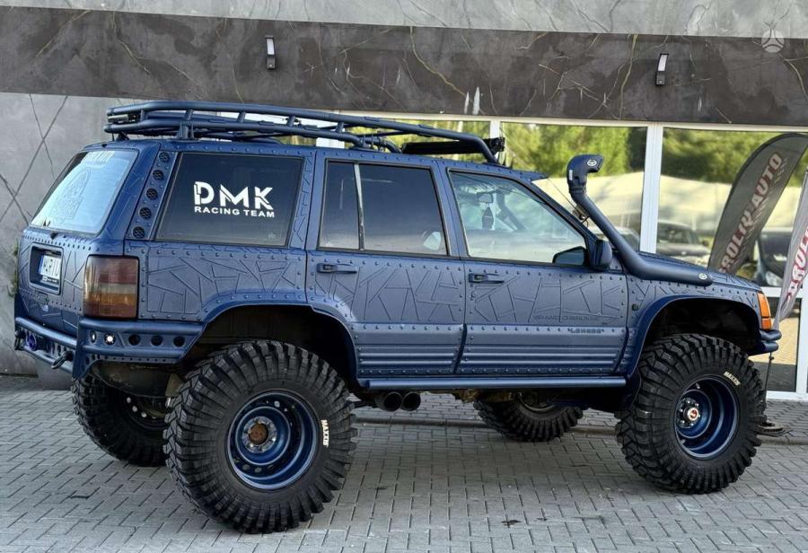 Zils Jeep Grand Cherokee 1996 Radviliškis, ar dzinēja tilpumu 3.00 L un nobraukumu 400 tūkst. km par 15500 €, foto 12 vietnē AUTOMOTO.COM.LV