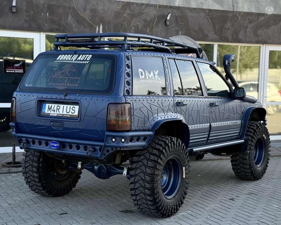 Zils Jeep Grand Cherokee 1996 Radviliškis, ar dzinēja tilpumu 3.00 L un nobraukumu 400 tūkst. km par 15500 €, foto 14 vietnē AUTOMOTO.COM.LV