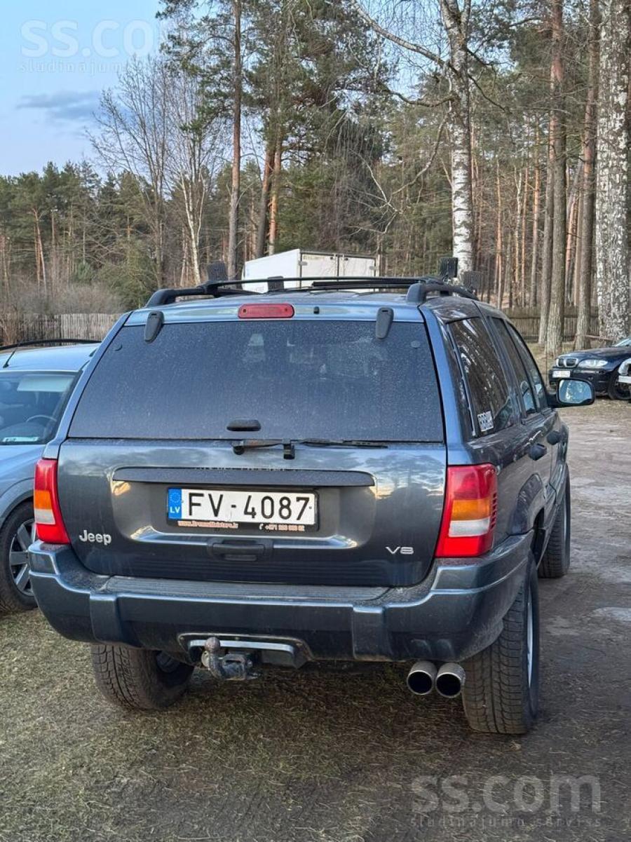Zils Jeep Grand Cherokee 2000 Rīga, ar dzinēja tilpumu 4.70 L un nobraukumu 256 tūkst. km par 2050 €, foto 4 vietnē AUTOMOTO.COM.LV