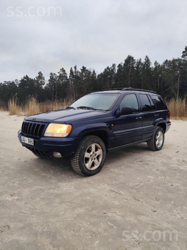 Zils Jeep Grand Cherokee 2002 Talsi, ar dzinēja tilpumu 2.70 L un nobraukumu 335 tūkst. km par 3400 €, foto 4 vietnē AUTOMOTO.COM.LV