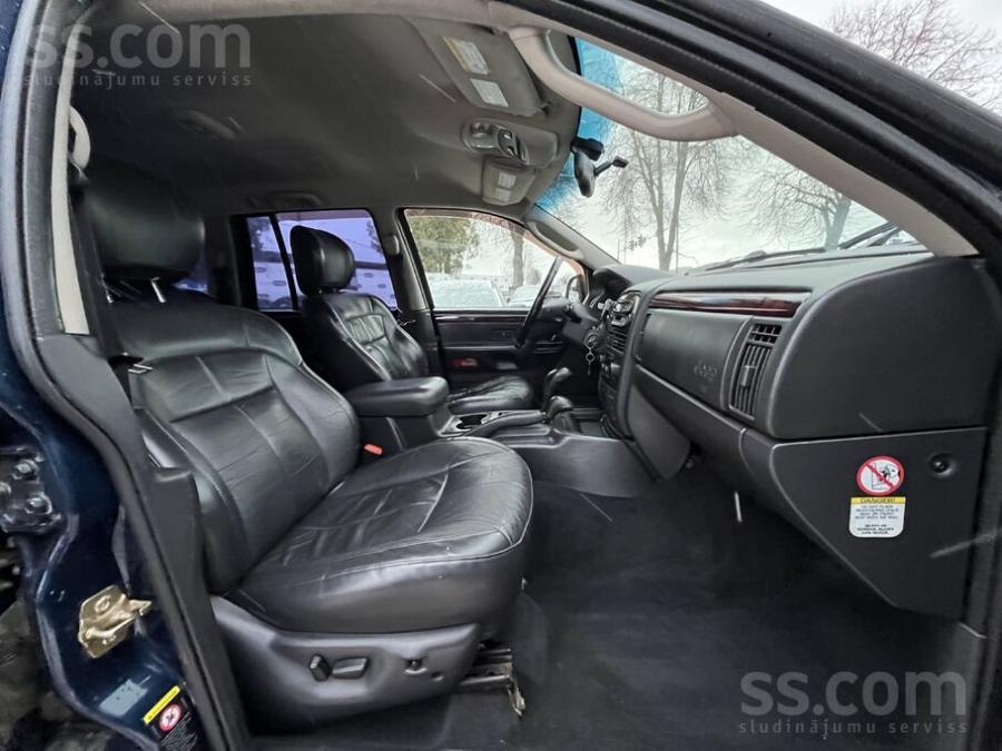 Zils Jeep Grand Cherokee 2002 Rīga, ar dzinēja tilpumu 2.70 L un nobraukumu 0 tūkst. km par 3990 €, foto 11 vietnē AUTOMOTO.COM.LV