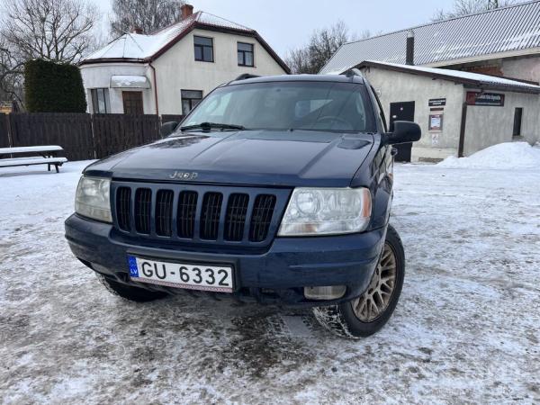 Blue Jeep Grand Cherokee 2002 in Riga, with an engine capacity of 2.70 L and mileage of 0 thousand km for 2490 €, photo 1 on AUTOMOTO.COM.LV