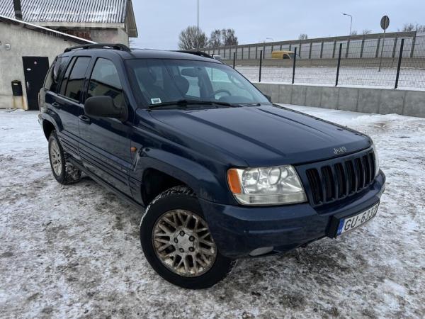 Blue Jeep Grand Cherokee 2002 in Riga, with an engine capacity of 2.70 L and mileage of 0 thousand km for 2490 €, photo 2 on AUTOMOTO.COM.LV
