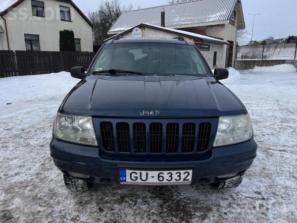 Blue Jeep Grand Cherokee 2002 in Riga, with an engine capacity of 2.70 L and mileage of 0 thousand km for 2490 €, photo 3 on AUTOMOTO.COM.LV