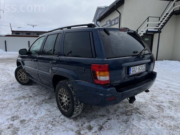 Blue Jeep Grand Cherokee 2002 in Riga, with an engine capacity of 2.70 L and mileage of 0 thousand km for 2490 €, photo 5 on AUTOMOTO.COM.LV