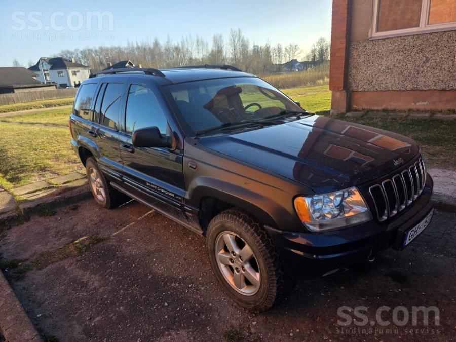 Zils Jeep Grand Cherokee 2002 Jelgava, ar dzinēja tilpumu 2.70 L un nobraukumu 361 tūkst. km par 1700 €, foto 3 vietnē AUTOMOTO.COM.LV