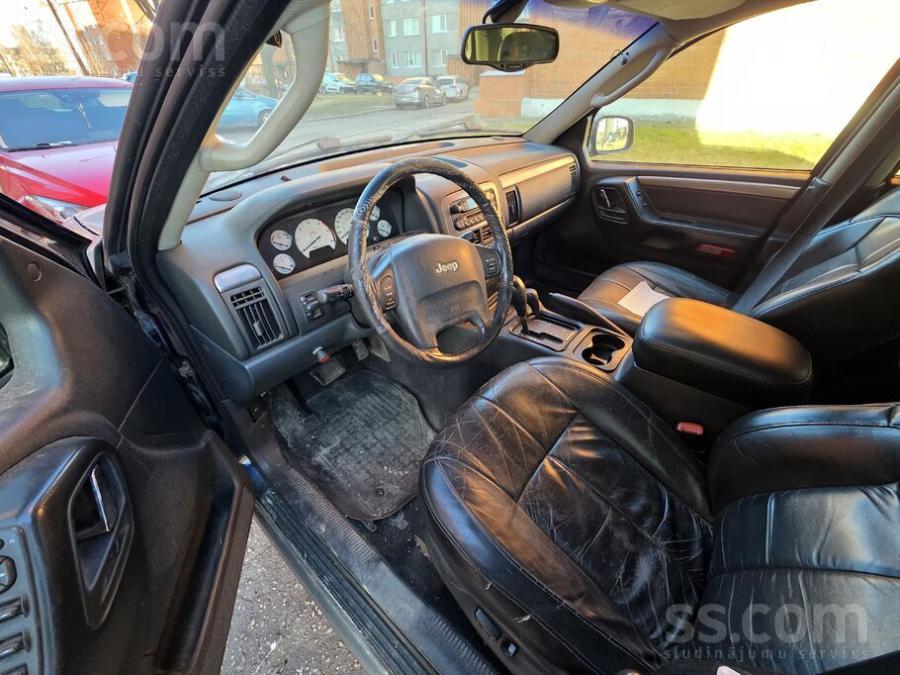 Zils Jeep Grand Cherokee 2002 Jelgava, ar dzinēja tilpumu 2.70 L un nobraukumu 361 tūkst. km par 1700 €, foto 6 vietnē AUTOMOTO.COM.LV