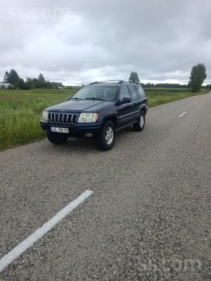 Blue Jeep Grand Cherokee 2002 in Aizkraukle, with an engine capacity of 2.70 L and mileage of 339 thousand km for 2500 €, photo 4 on AUTOMOTO.COM.LV