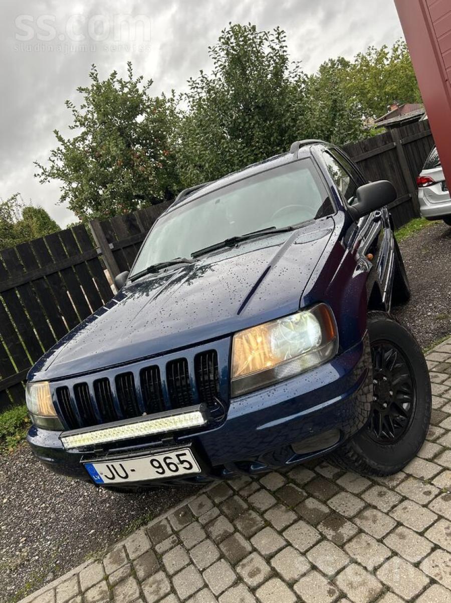 Zils Jeep Grand Cherokee 2002 Valmiera, ar dzinēja tilpumu 2.70 L un nobraukumu 354 tūkst. km par 4400 €, foto 12 vietnē AUTOMOTO.COM.LV