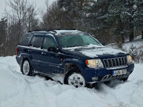 Blue Jeep Grand Cherokee 2003 in Vilnius, with an engine capacity of 2.69 L and mileage of 355 thousand km for 3499 €, photo 2 on AUTOMOTO.COM.LV
