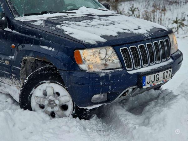 Blue Jeep Grand Cherokee 2003 in Vilnius, with an engine capacity of 2.69 L and mileage of 355 thousand km for 3499 €, photo 5 on AUTOMOTO.COM.LV
