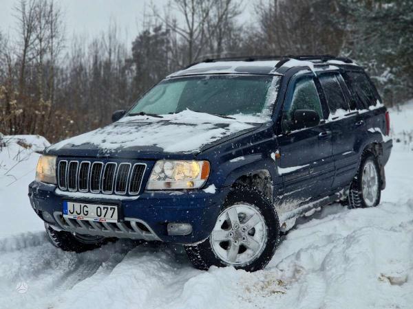 Blue Jeep Grand Cherokee 2003 in Vilnius, with an engine capacity of 2.69 L and mileage of 355 thousand km for 3499 €, photo 10 on AUTOMOTO.COM.LV