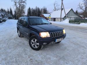 Blue Jeep Grand Cherokee 2003 in Ignalina, with an engine capacity of 2.70 L and mileage of 355 thousand km for 3650 €, photo  on AUTOMOTO.COM.LV