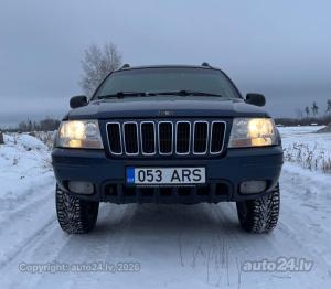 Blue Jeep Grand Cherokee 2003 in Valga, with an engine capacity of 2.70 L and mileage of 0 thousand km for 3499 €, photo 3 on AUTOMOTO.COM.LV