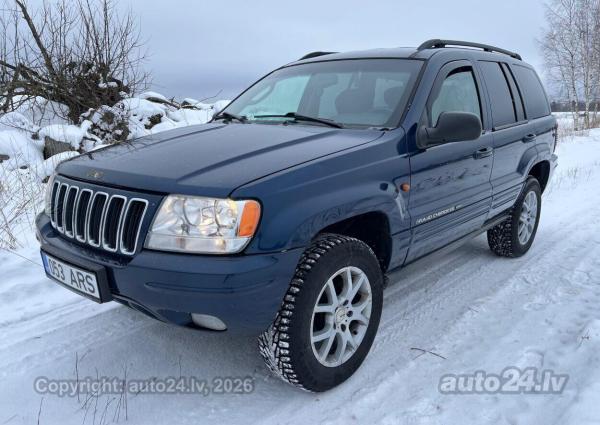 Blue Jeep Grand Cherokee 2003 in Valga, with an engine capacity of 2.70 L and mileage of 0 thousand km for 3499 €, photo 4 on AUTOMOTO.COM.LV