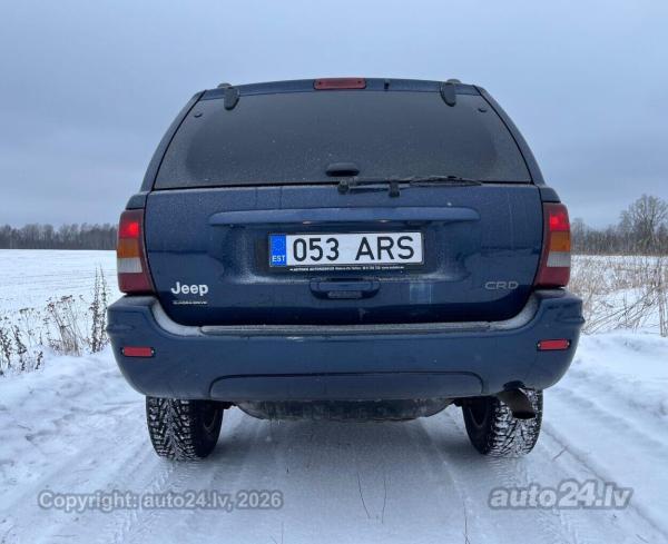 Blue Jeep Grand Cherokee 2003 in Valga, with an engine capacity of 2.70 L and mileage of 0 thousand km for 3499 €, photo 6 on AUTOMOTO.COM.LV