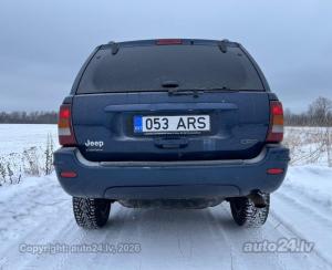 Blue Jeep Grand Cherokee 2003 in Valga, with an engine capacity of 2.70 L and mileage of 0 thousand km for 3499 €, photo 6 on AUTOMOTO.COM.LV
