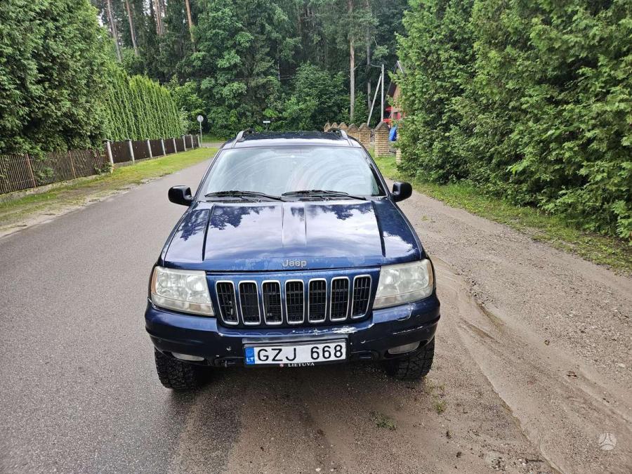 Синий Джип Гранд Чероки 2003 в Пренай, объемом двигателя 2.69 л и пробегом 210 тыс. км за 1950 €, фото 11 на AUTOMOTO.COM.LV