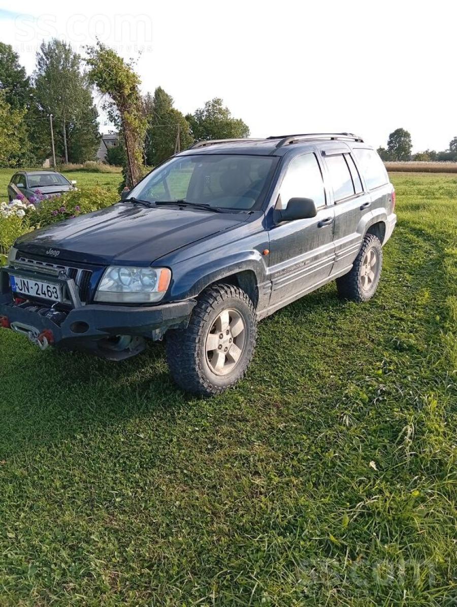 Синий Джип Гранд Чероки 2003 в Салдус, объемом двигателя 2.70 л и пробегом 301 тыс. км за 3550 €, фото 1 на AUTOMOTO.COM.LV