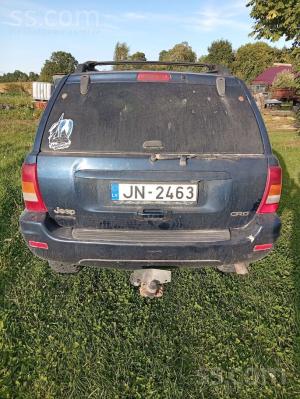 Синий Джип Гранд Чероки 2003 в Салдус, объемом двигателя 2.70 л и пробегом 301 тыс. км за 3550 €, фото 7 на AUTOMOTO.COM.LV