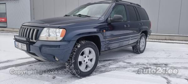 Blue Jeep Grand Cherokee 2004 in Tallinn, with an engine capacity of 2.70 L and mileage of 363 thousand km for 4500 €, photo 2 on AUTOMOTO.COM.LV