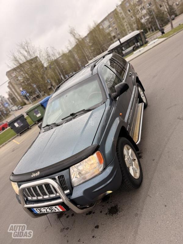 Blue Jeep Grand Cherokee 2004 in Vilnius, with an engine capacity of 2.70 L and mileage of 361 thousand km for 2999 €, photo 2 on AUTOMOTO.COM.LV