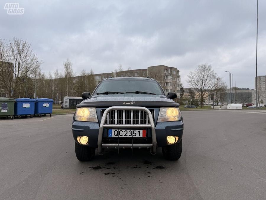 Blue Jeep Grand Cherokee 2004 in Vilnius, with an engine capacity of 2.70 L and mileage of 361 thousand km for 2999 €, photo 4 on AUTOMOTO.COM.LV