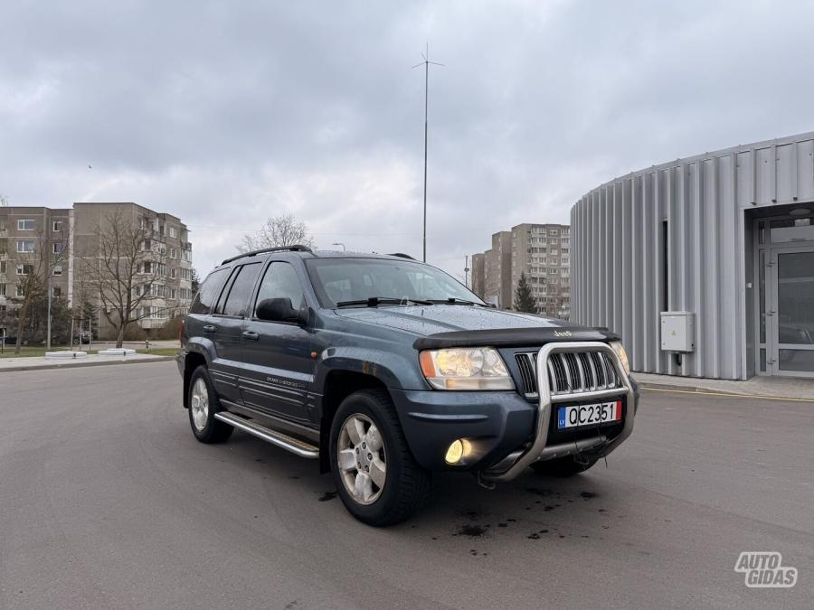 Blue Jeep Grand Cherokee 2004 in Vilnius, with an engine capacity of 2.70 L and mileage of 361 thousand km for 2999 €, photo 5 on AUTOMOTO.COM.LV