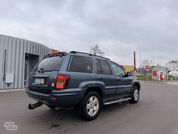 Blue Jeep Grand Cherokee 2004 in Vilnius, with an engine capacity of 2.70 L and mileage of 361 thousand km for 2999 €, photo 6 on AUTOMOTO.COM.LV