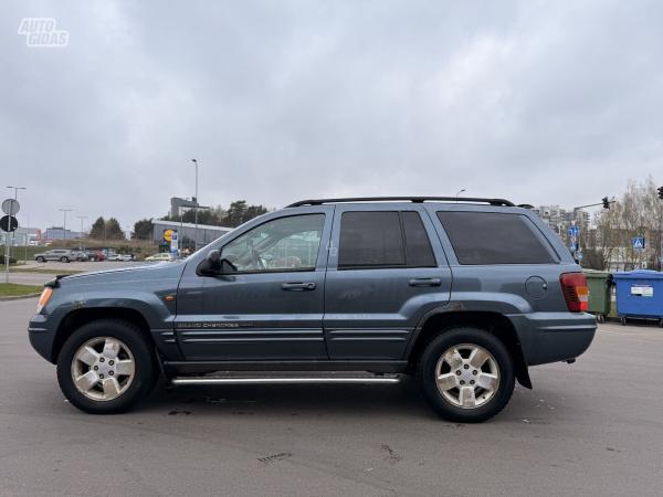 Blue Jeep Grand Cherokee 2004 in Vilnius, with an engine capacity of 2.70 L and mileage of 361 thousand km for 2999 €, photo 9 on AUTOMOTO.COM.LV