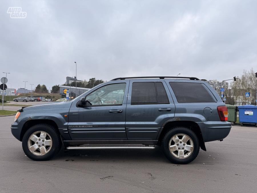 Blue Jeep Grand Cherokee 2004 in Vilnius, with an engine capacity of 2.70 L and mileage of 361 thousand km for 2999 €, photo 10 on AUTOMOTO.COM.LV