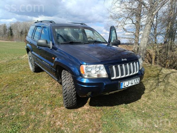 Blue Jeep Grand Cherokee 2004 in Saldus, with an engine capacity of 2.70 L and mileage of 260 thousand km for 4500 €, photo 1 on AUTOMOTO.COM.LV