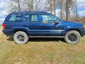 Blue Jeep Grand Cherokee 2004 in Saldus, with an engine capacity of 2.70 L and mileage of 260 thousand km for 4500 €, photo 3 on AUTOMOTO.COM.LV
