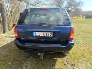 Blue Jeep Grand Cherokee 2004 in Saldus, with an engine capacity of 2.70 L and mileage of 260 thousand km for 4500 €, photo 4 on AUTOMOTO.COM.LV