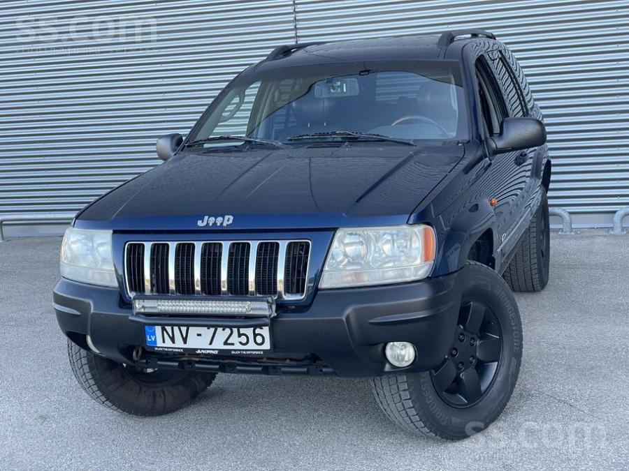 Zils Jeep Grand Cherokee 2004 Rīga, ar dzinēja tilpumu 2.70 L un nobraukumu 323 tūkst. km par 3650 €, foto 1 vietnē AUTOMOTO.COM.LV