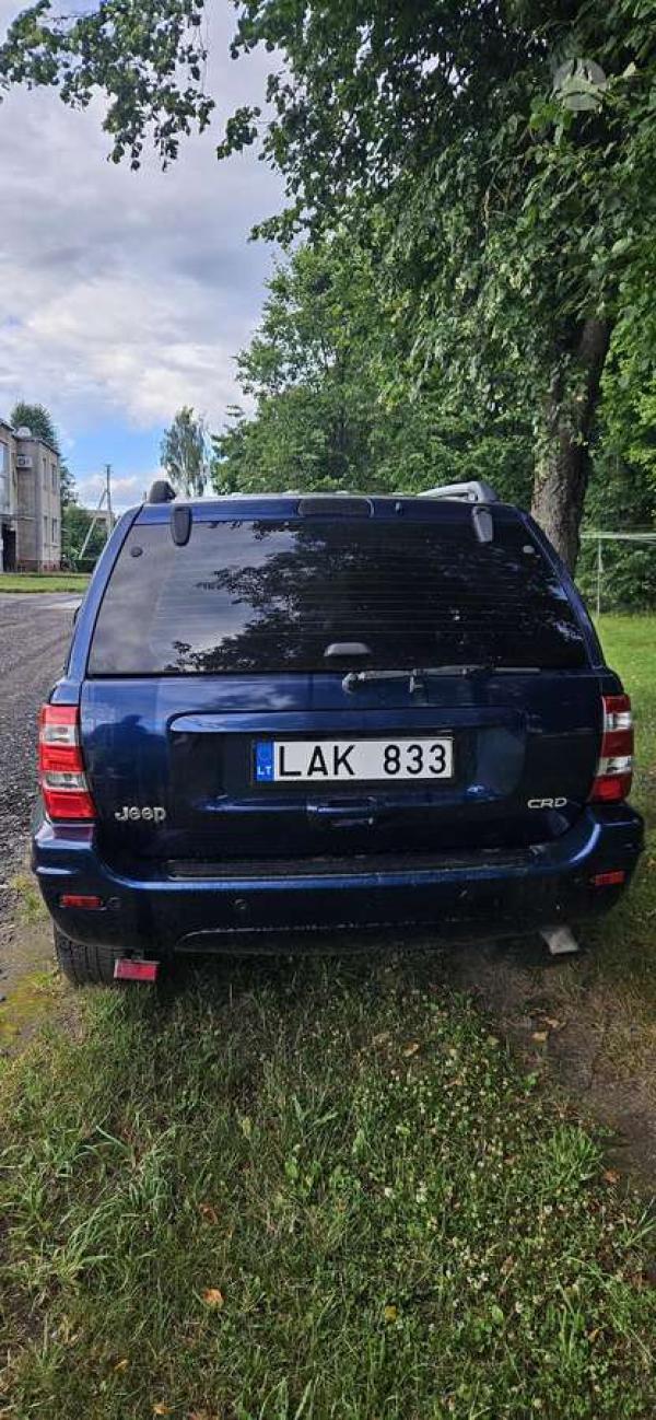 Zils Jeep Grand Cherokee 2004 Viļņa, ar dzinēja tilpumu 2.69 L un nobraukumu 465 tūkst. km par 3500 €, foto 4 vietnē AUTOMOTO.COM.LV
