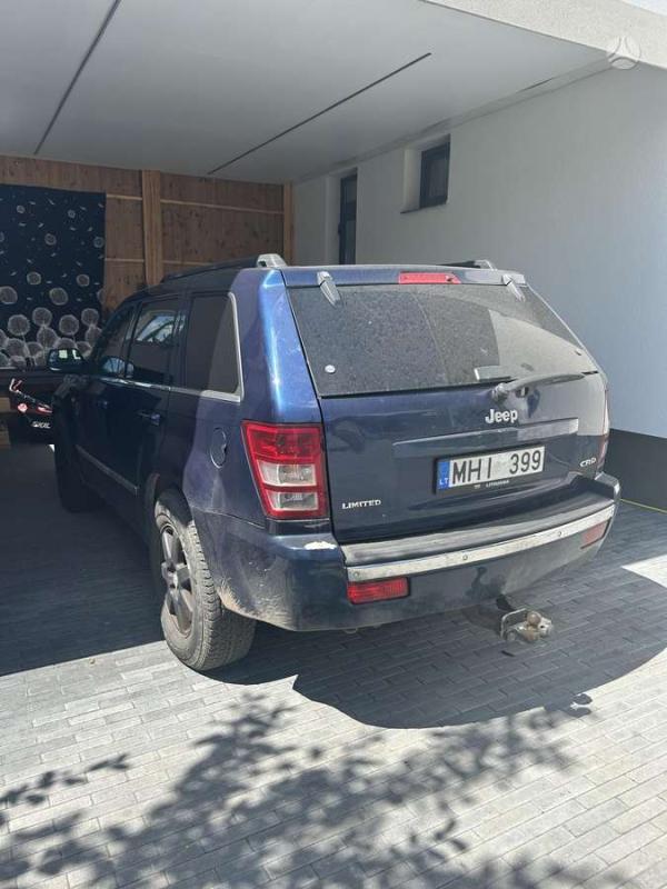 Zils Jeep Grand Cherokee 2005 Kauņa, ar dzinēja tilpumu 2.99 L un nobraukumu 282 tūkst. km par 2999 €, foto 7 vietnē AUTOMOTO.COM.LV