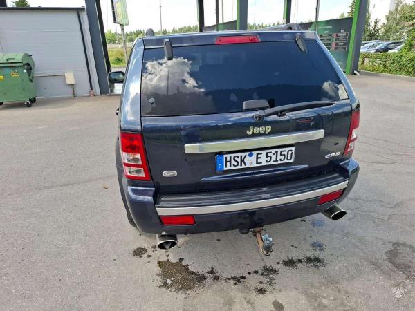 Blue Jeep Grand Cherokee 2008 in Utena, with an engine capacity of 2.99 L and mileage of 225 thousand km for 6300 €, photo 8 on AUTOMOTO.COM.LV