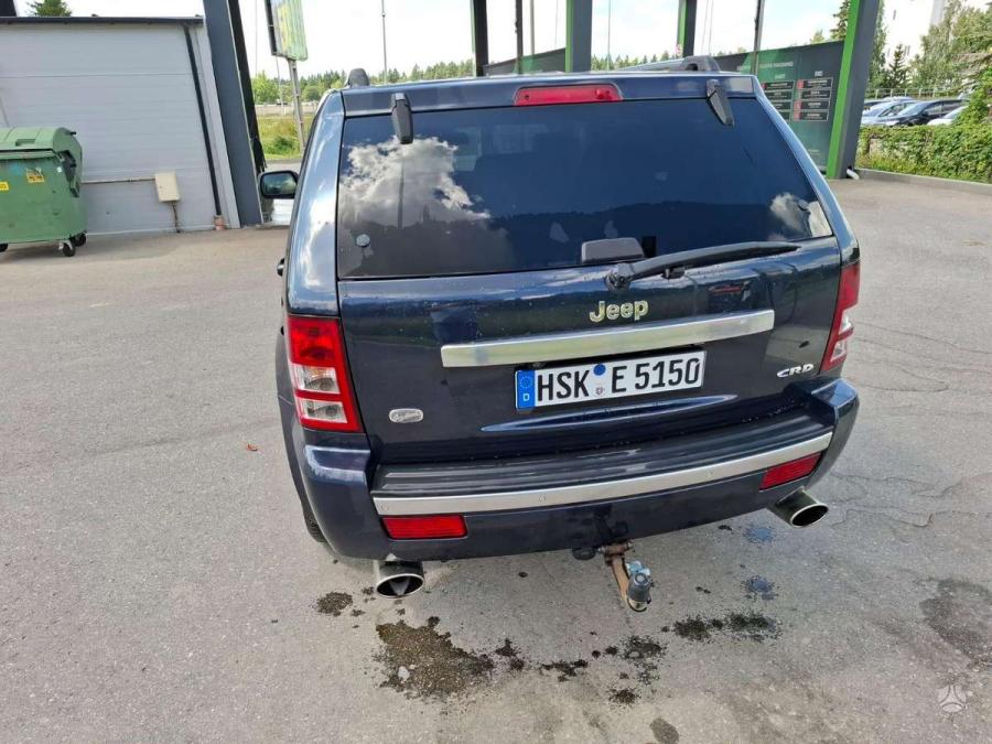 Zils Jeep Grand Cherokee 2008 Utena, ar dzinēja tilpumu 2.99 L un nobraukumu 225 tūkst. km par 6300 €, foto 9 vietnē AUTOMOTO.COM.LV