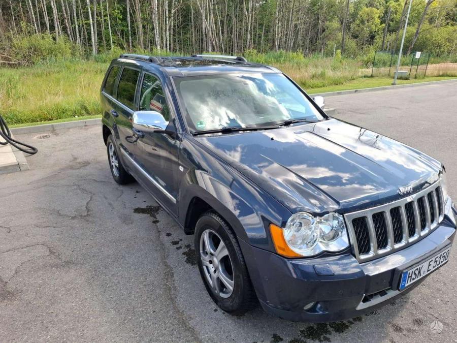 Zils Jeep Grand Cherokee 2008 Utena, ar dzinēja tilpumu 2.99 L un nobraukumu 225 tūkst. km par 6300 €, foto 13 vietnē AUTOMOTO.COM.LV