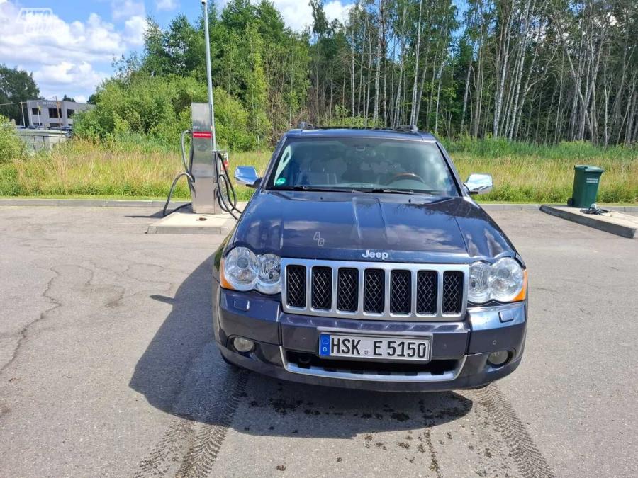 Синий Джип Гранд Чероки 2008 в Утена, объемом двигателя 3.00 л и пробегом 225 тыс. км за 6300 €, фото 3 на AUTOMOTO.COM.LV